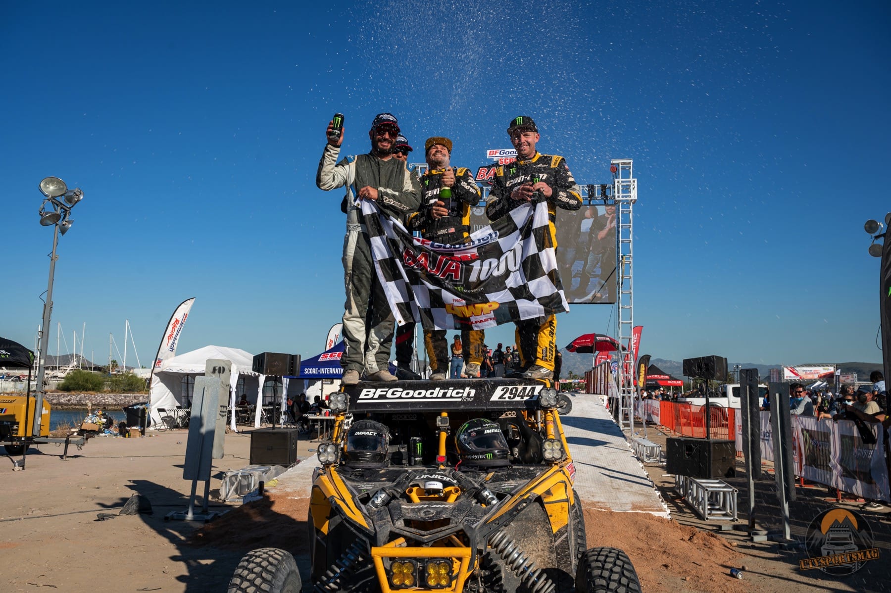 Can-Am Wins the Prestigious Baja 1000 Race in Mexico - UTV Sports